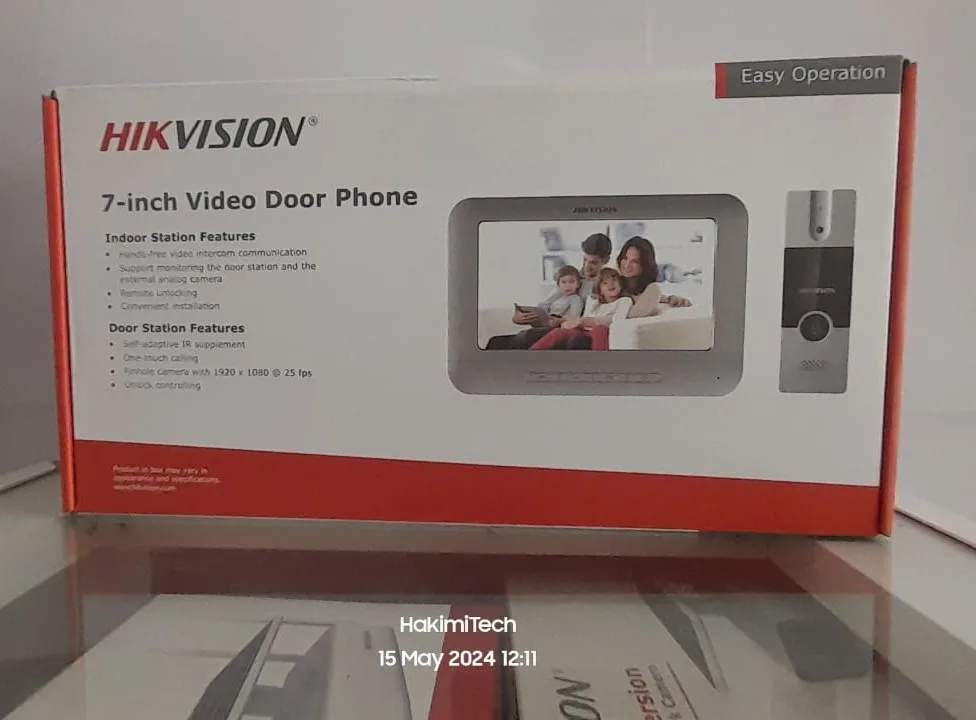 DS-KIS202T Video Intercom (plastic) - Hakimi Tech